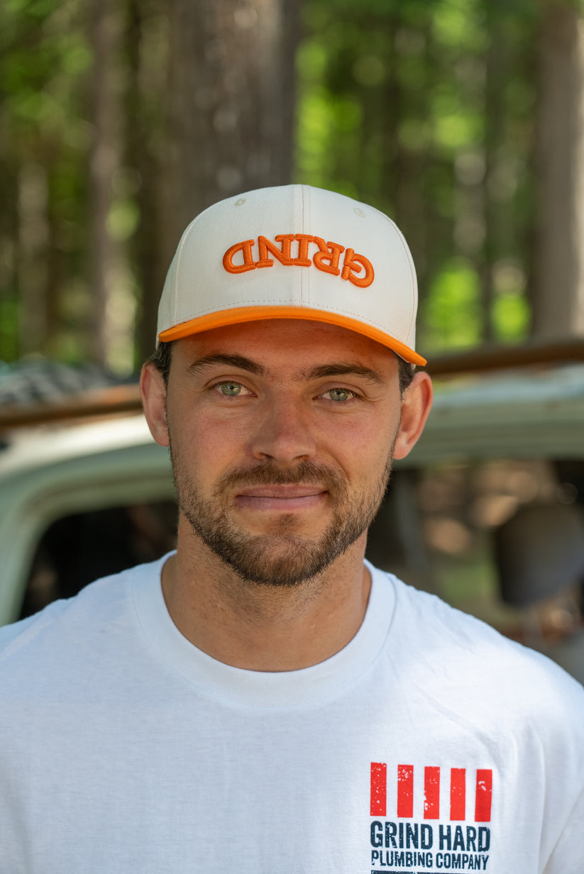 Upside Down Grind Hat – Grind Hard Plumbing Co