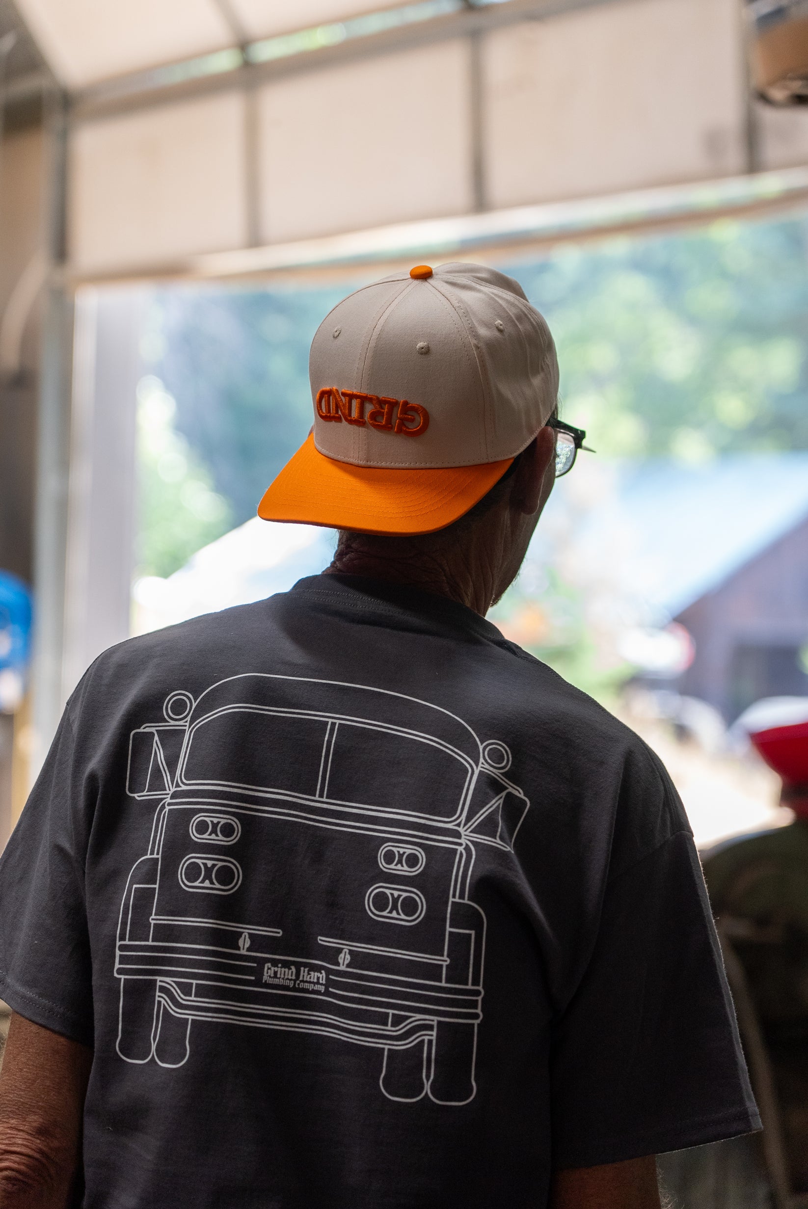 Upside Down Grind Hat – Grind Hard Plumbing Co